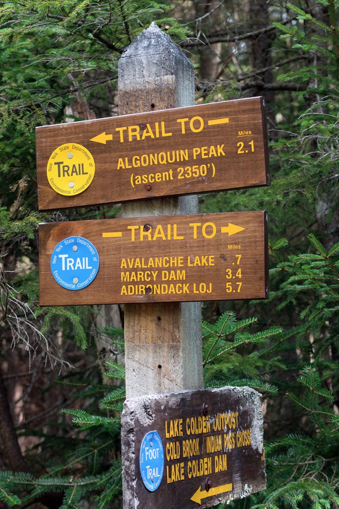 The MacIntyre Range: Iroquois, Algonquin, and Wright - dismal wilderness