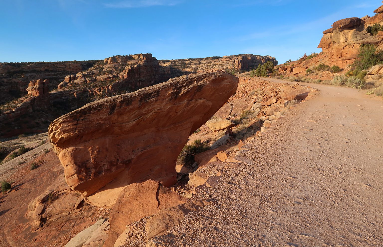 Serpent's Trail (Colorado Nat'l Monument) - dismal wilderness