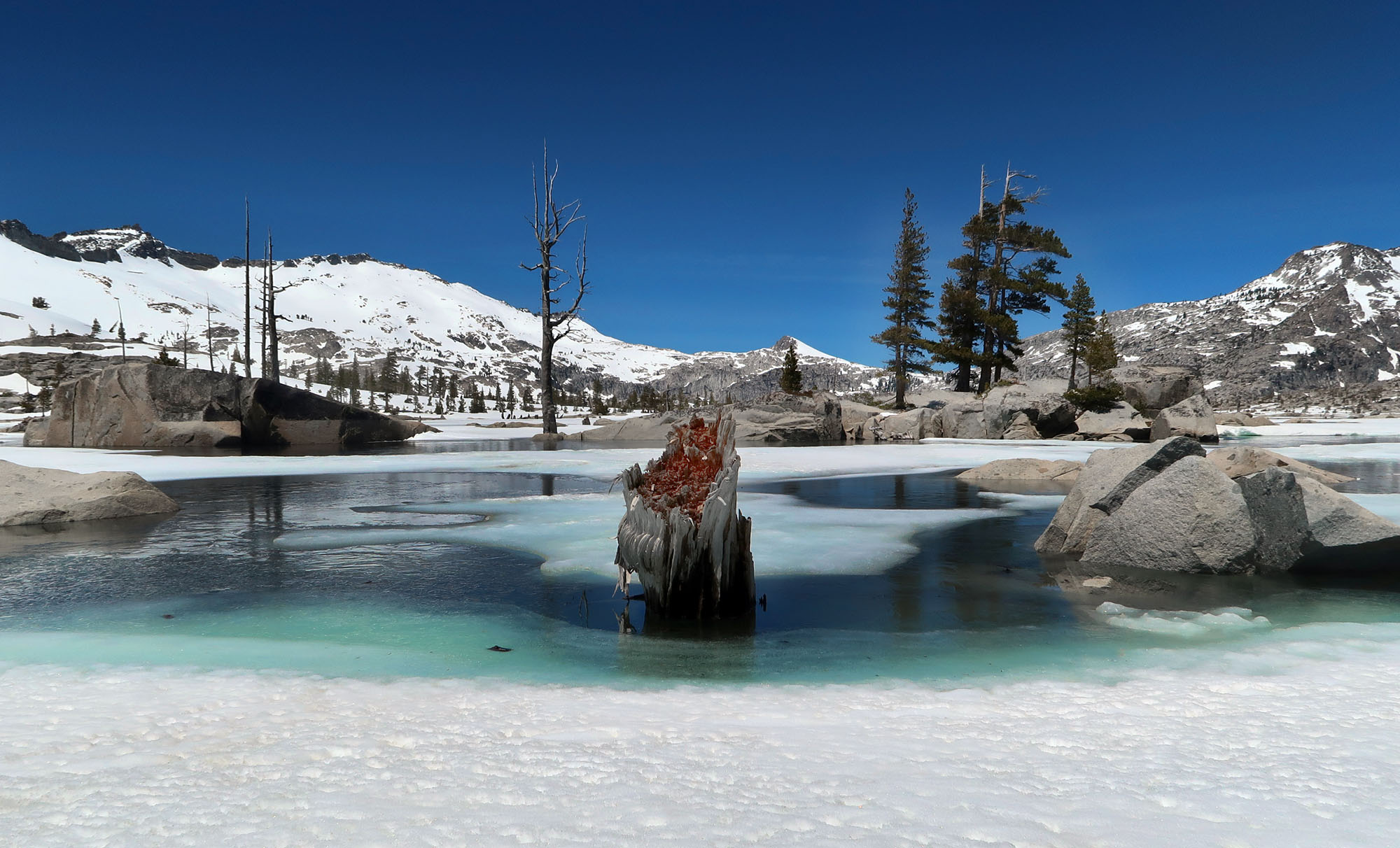 Lake Aloha, and the Desolation Wilderness - dismal wilderness
