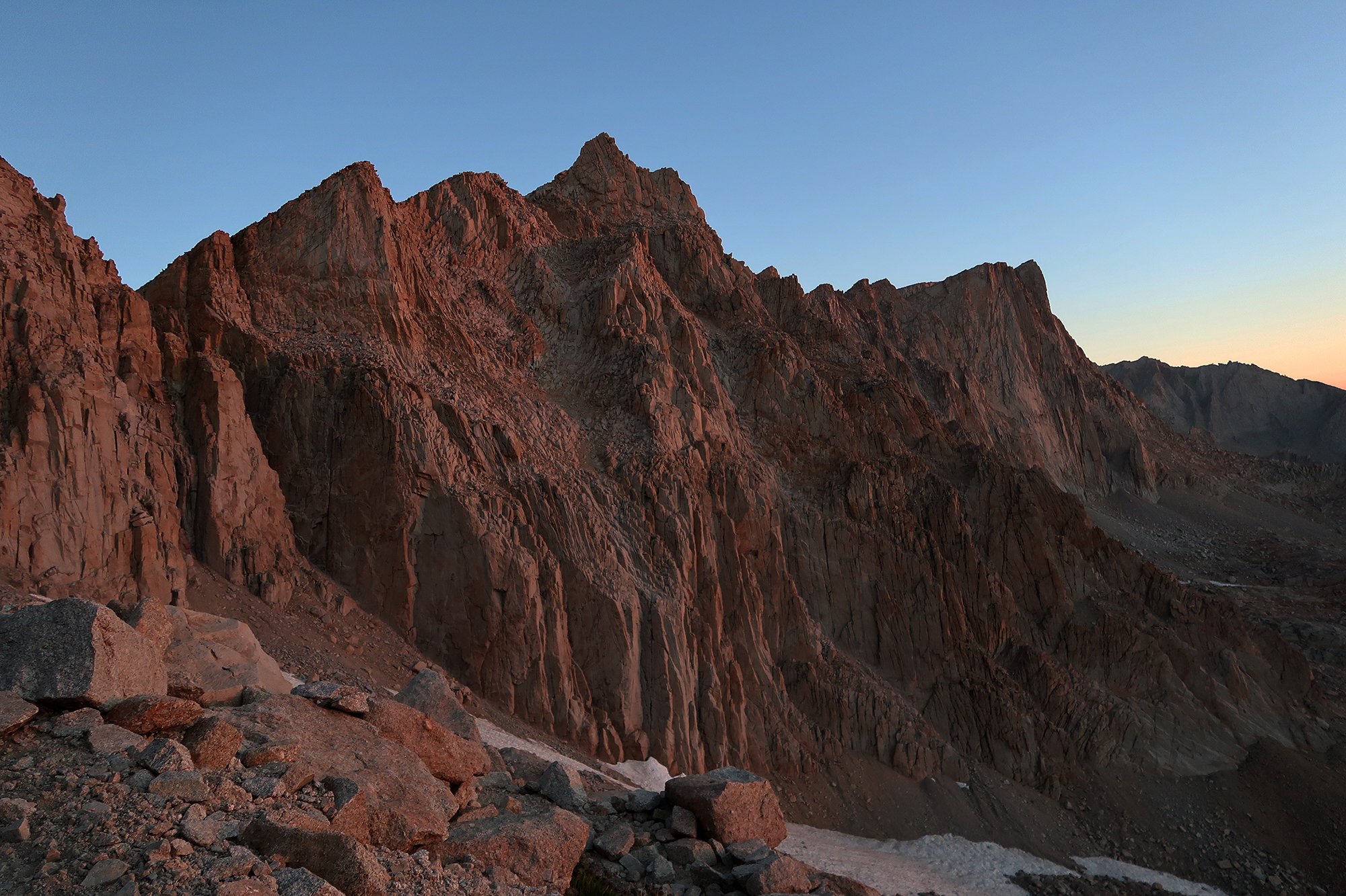 Mount Whitney in a day - 22 miles and 6K vertical- dismal wilderness