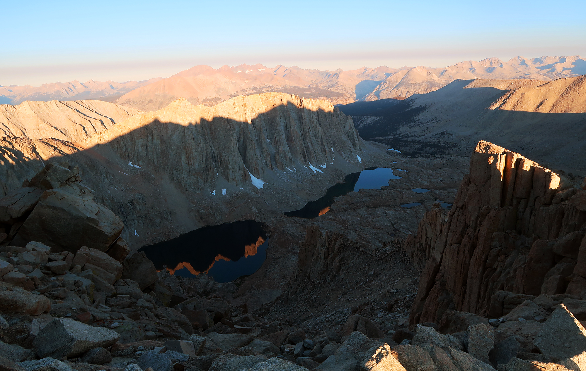Mount Whitney in a day - 22 miles and 6K vertical- dismal wilderness