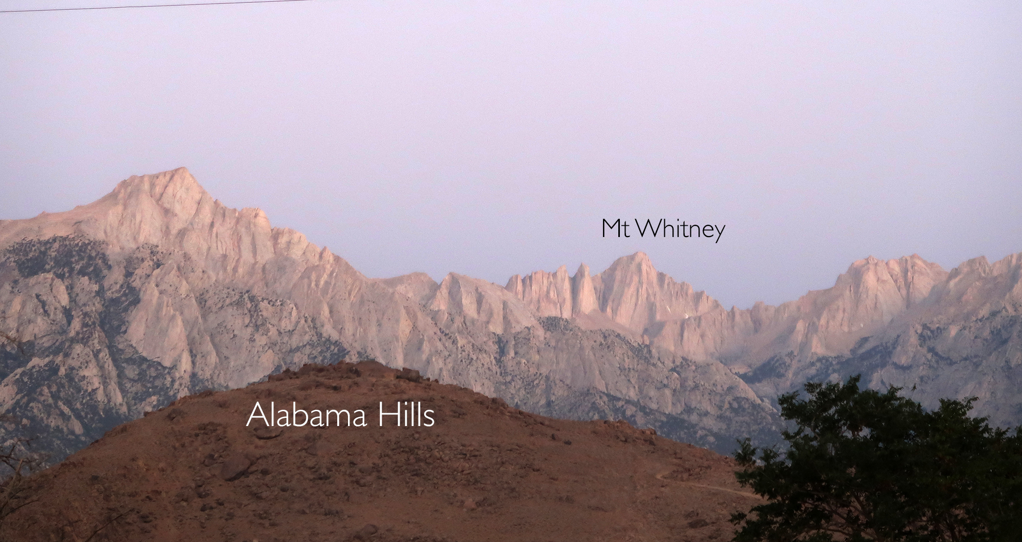 Rock climbing in the Alabama Hills - dismal wilderness
