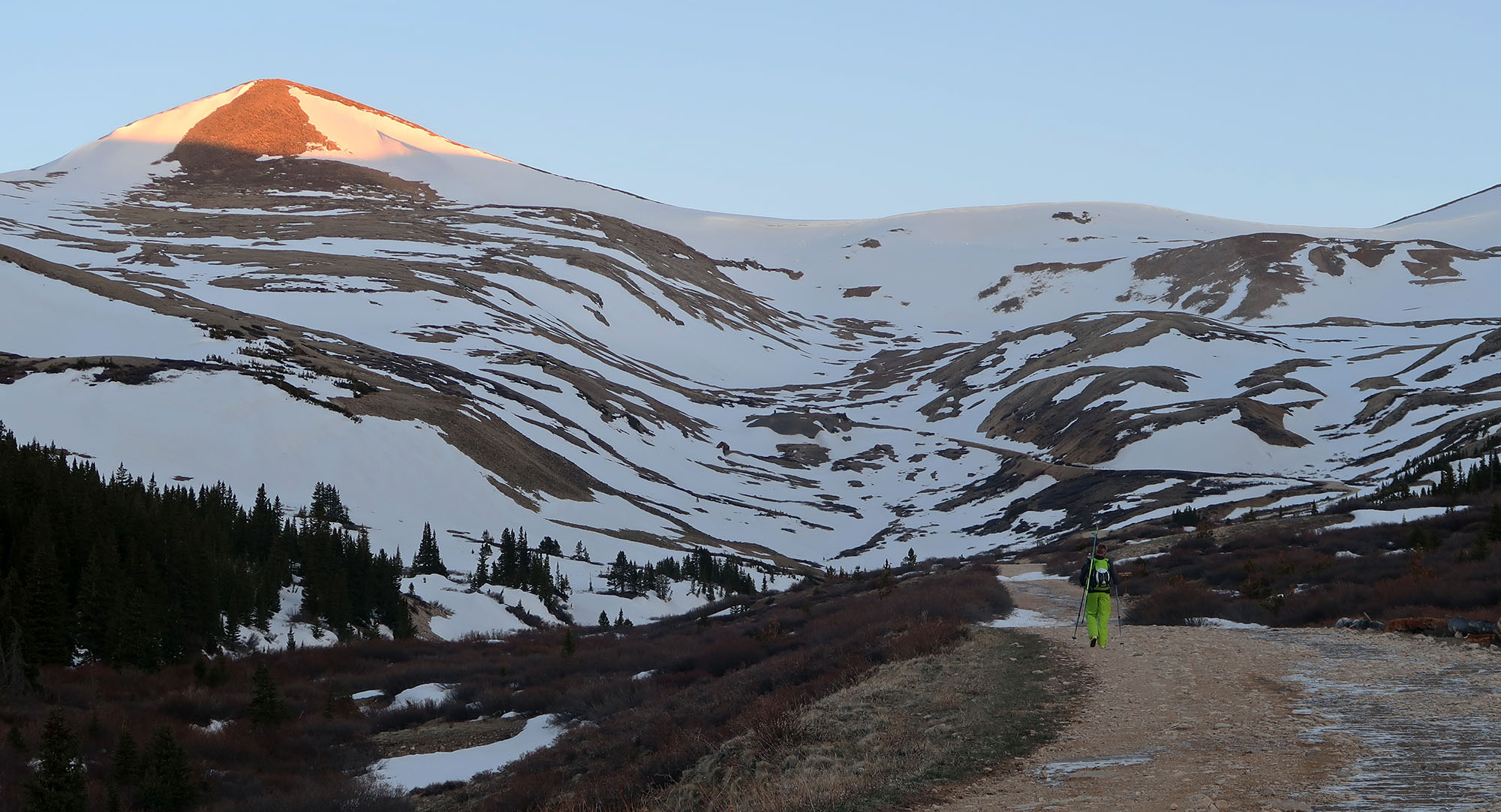 Mount Sherman via the Southwest Ridge Trail - dismal wilderness