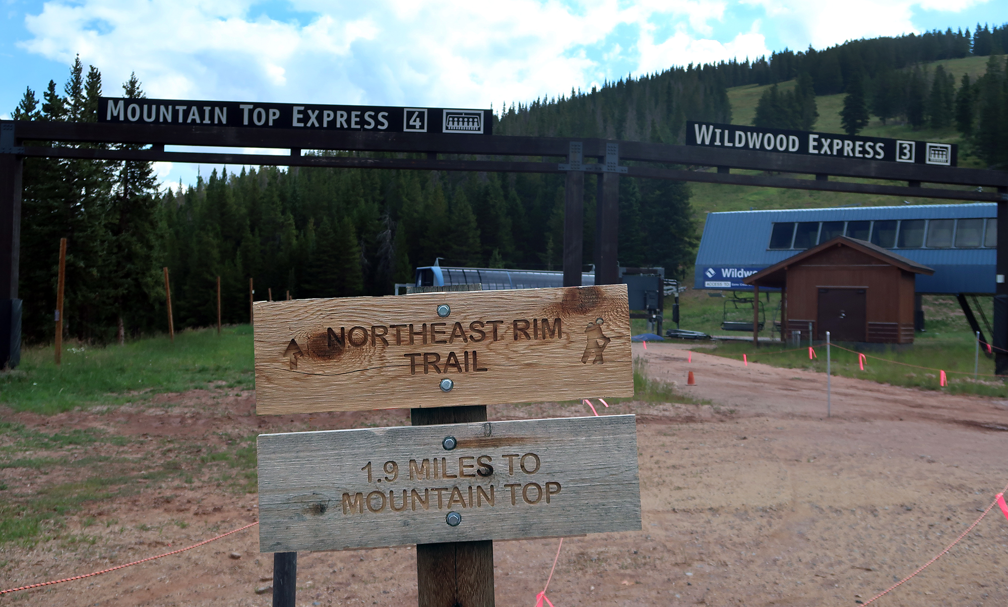 Hiking Vail (Northeast Rim / Ridge Trails) - dismal wilderness