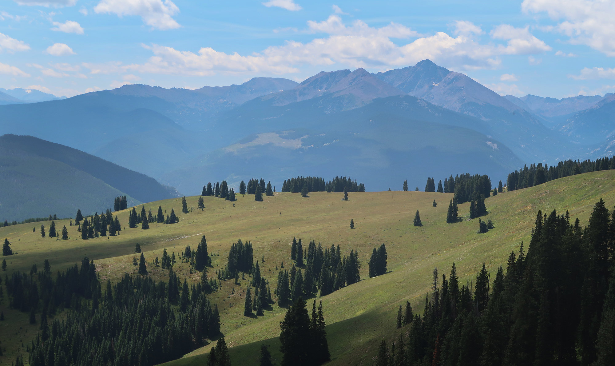 Hiking Vail (Northeast Rim / Ridge Trails) - dismal wilderness