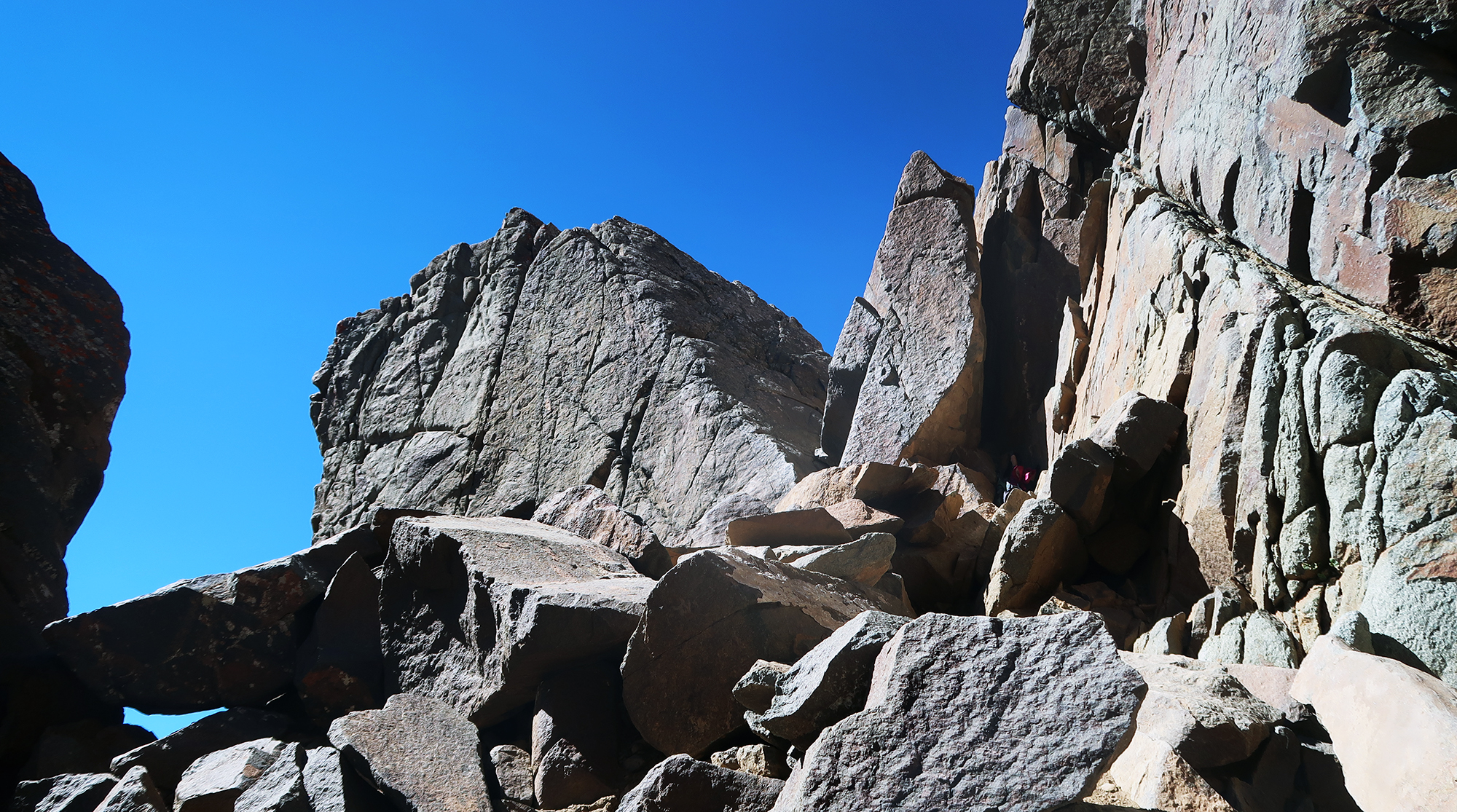 Mount Sneffels via the South Slopes - dismal wilderness