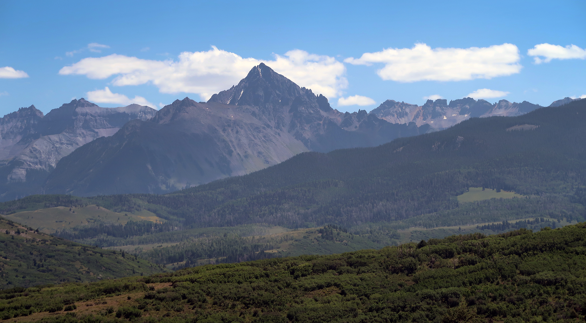 Mount Sneffels via the South Slopes - dismal wilderness