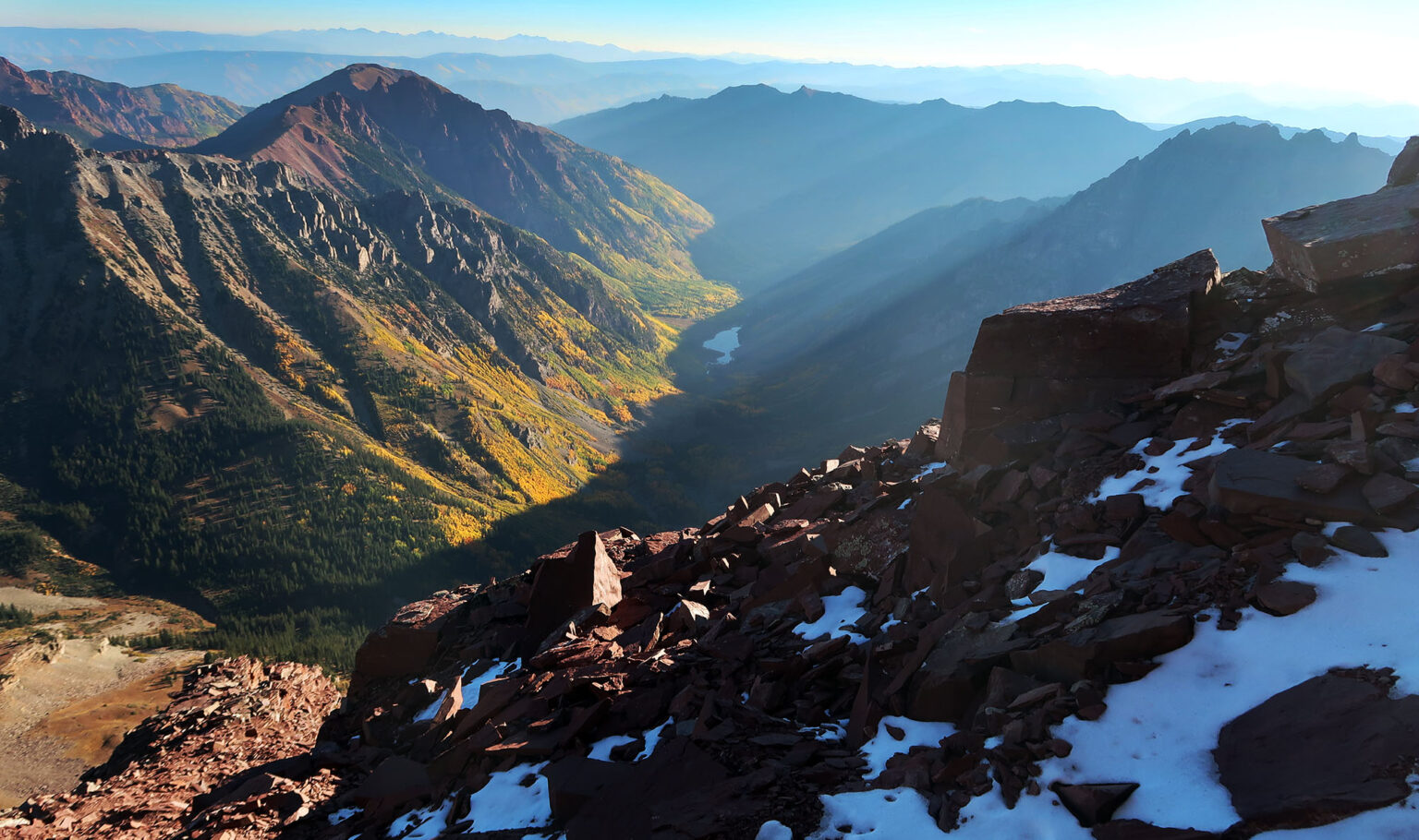 The Maroon Bells Traverse - dismal wilderness