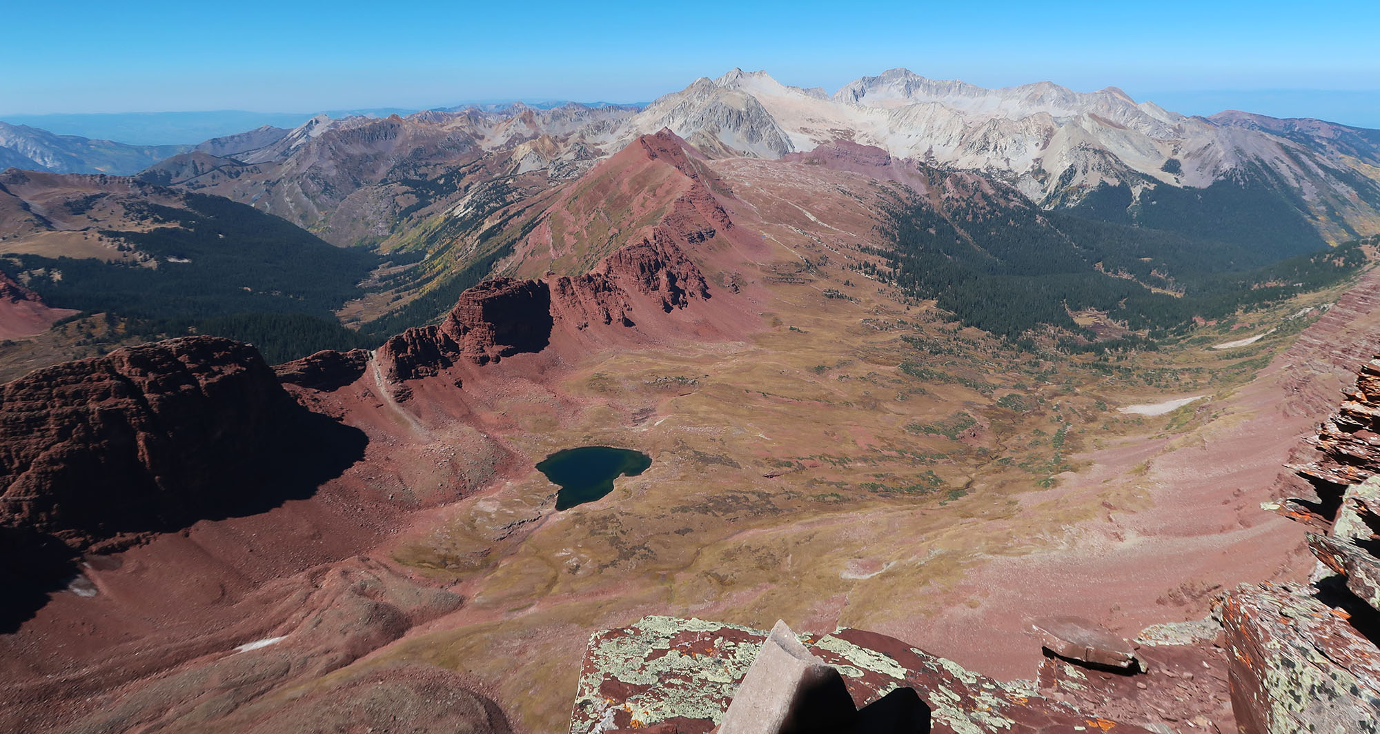 The Maroon Bells Traverse - dismal wilderness
