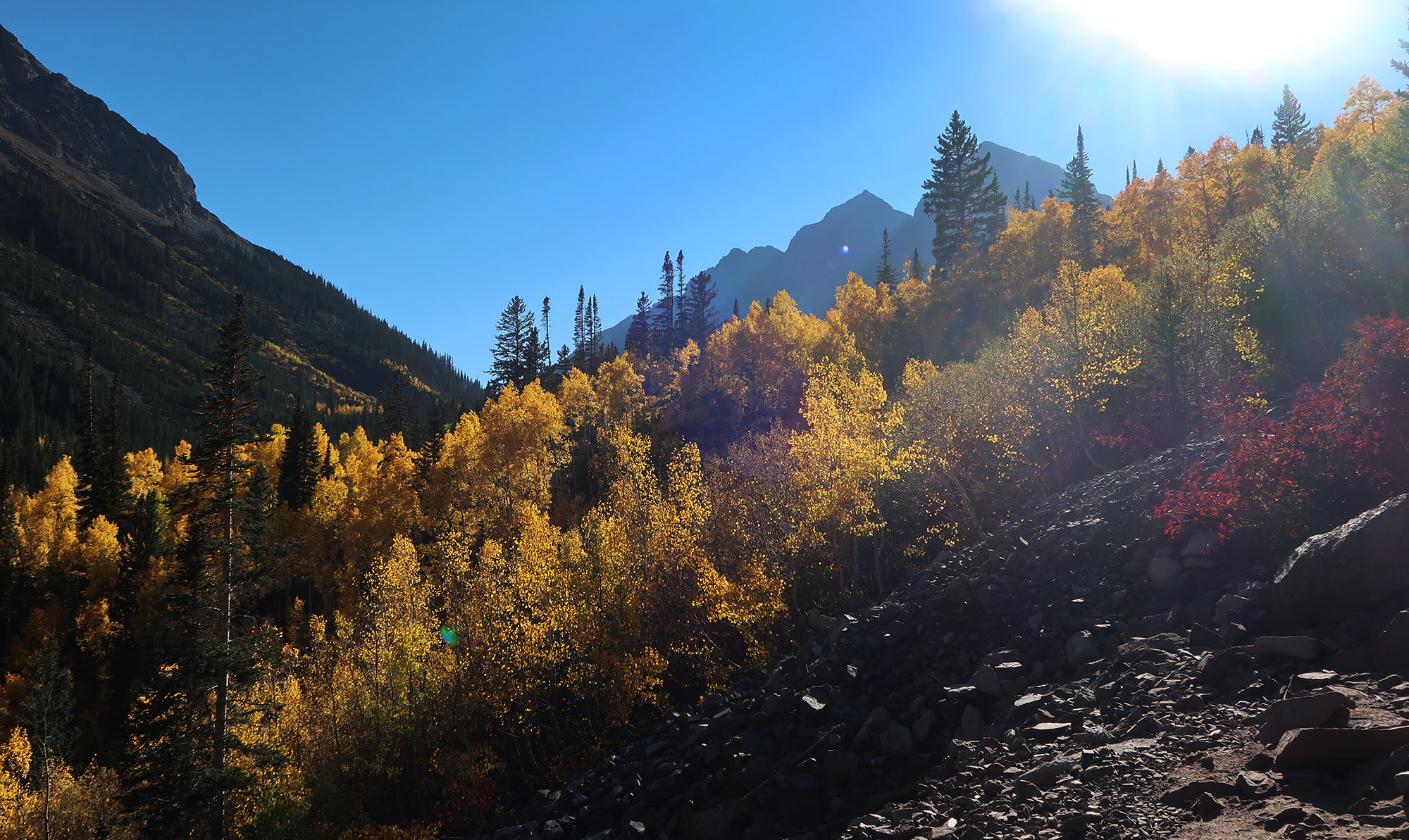 The Maroon Bells Traverse - dismal wilderness