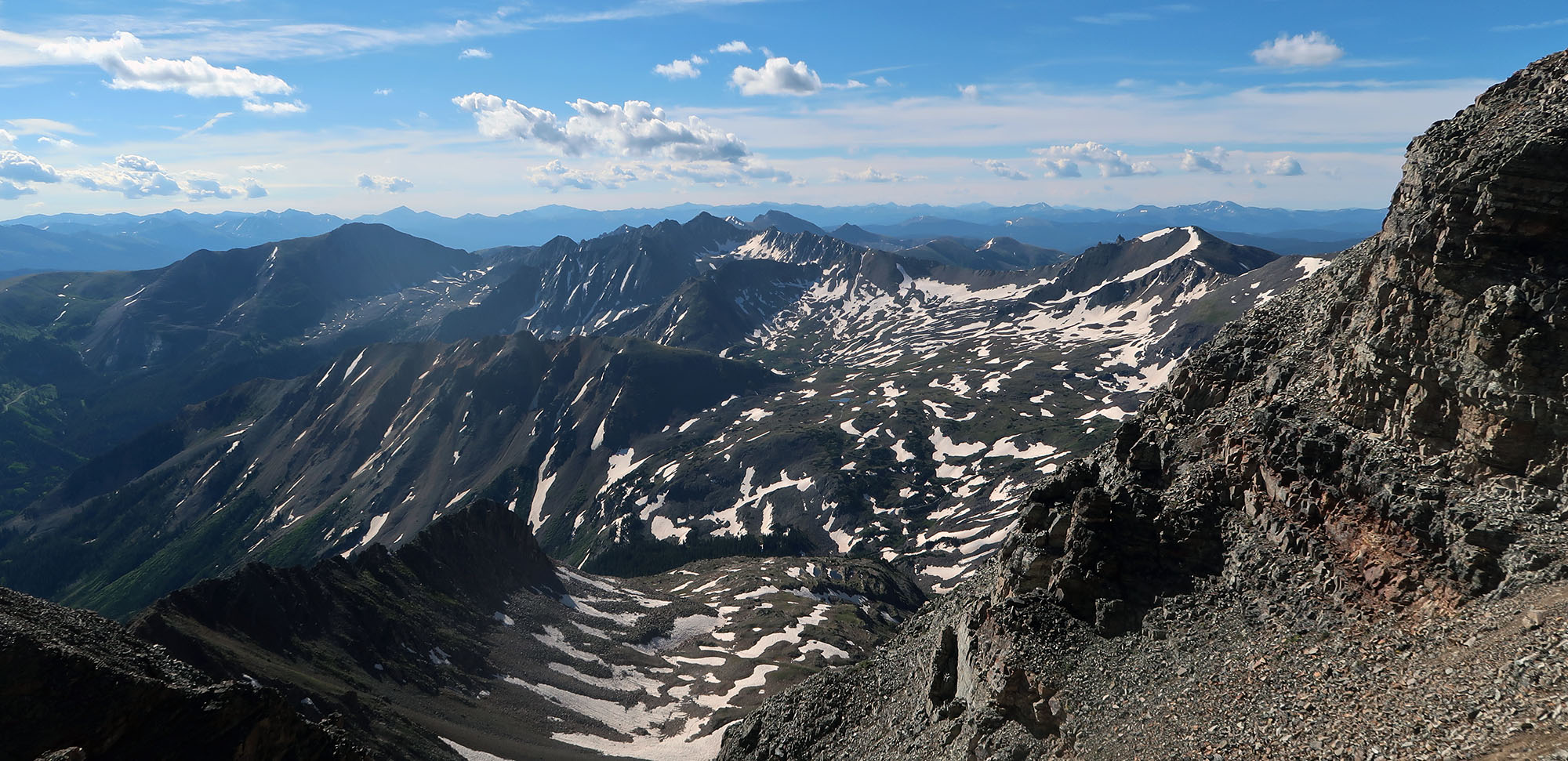 Castle & Conundrum Peaks - dismal wilderness