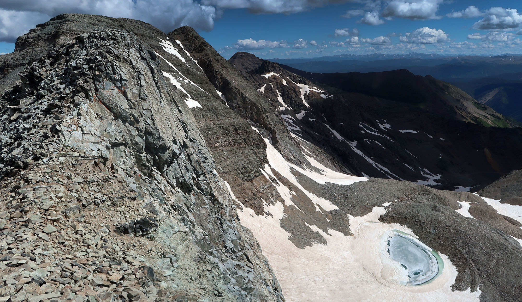 Castle & Conundrum Peaks - dismal wilderness