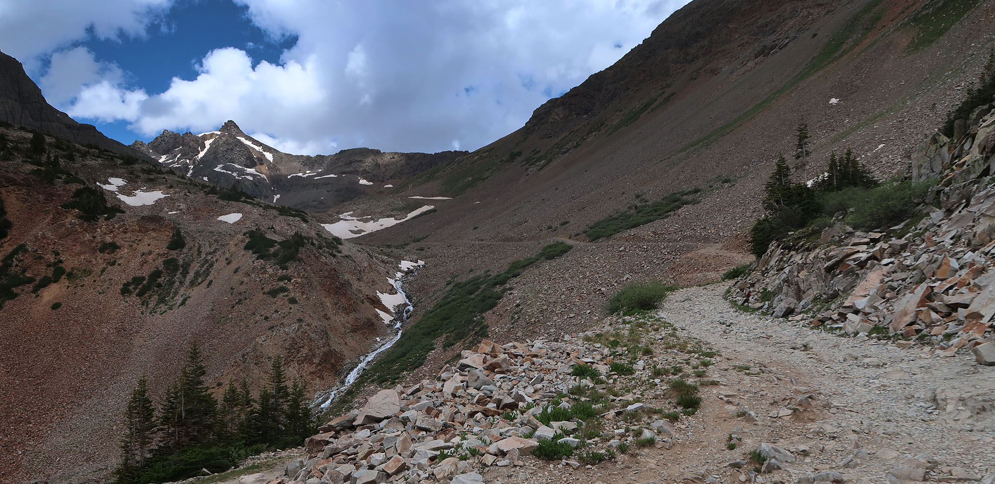 Castle & Conundrum Peaks - dismal wilderness