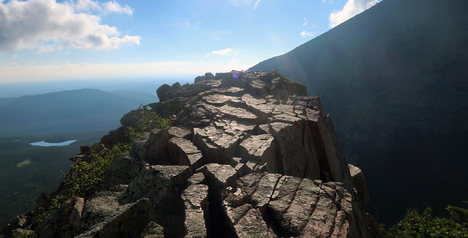 Katahdin and the Knife Edge via the Cathedral Trail - dismal wilderness