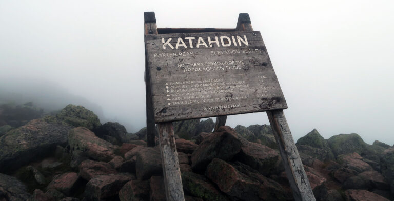 Katahdin and the Knife Edge via the Cathedral Trail - dismal wilderness