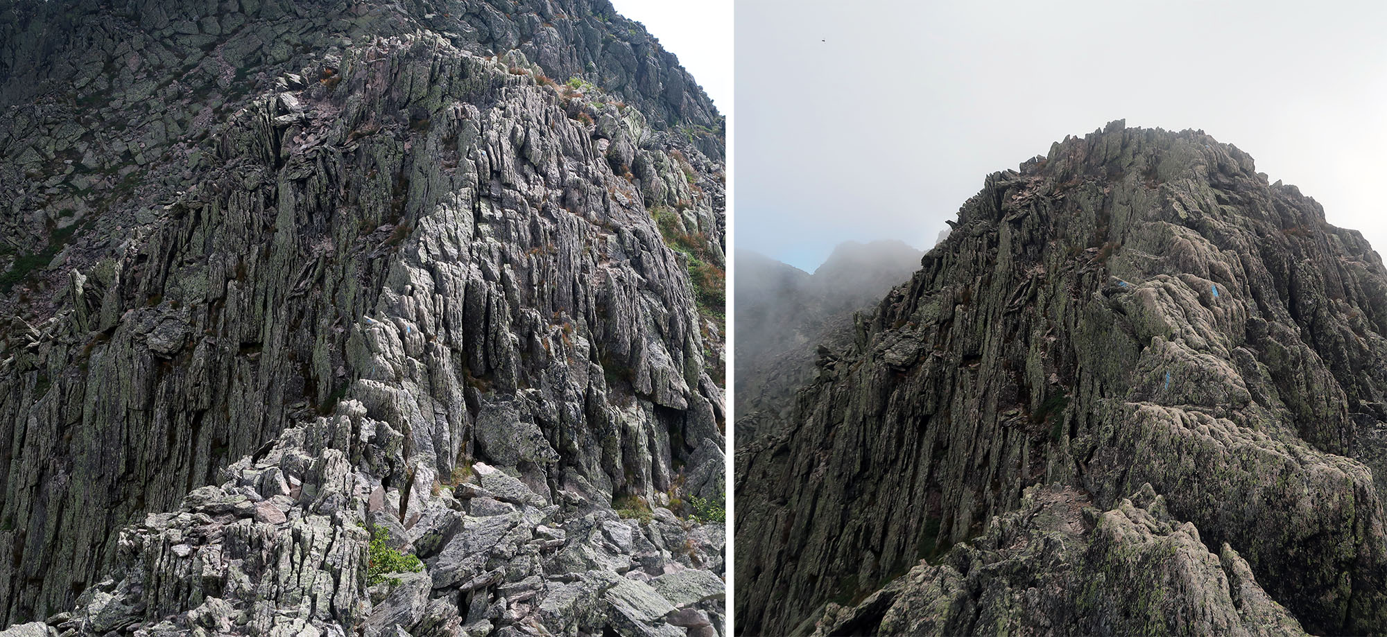 Katahdin and the Knife Edge via the Cathedral Trail - dismal wilderness