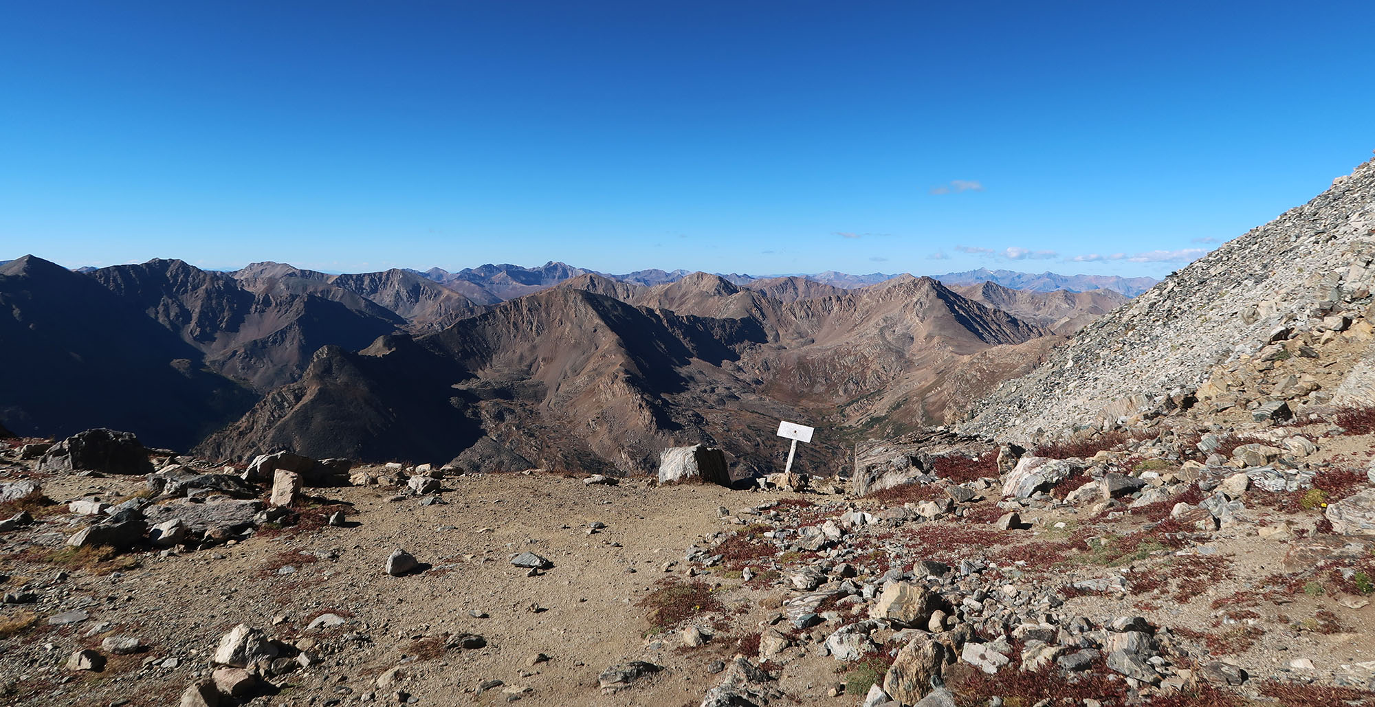 Mount Massive via the East Slopes - dismal wilderness