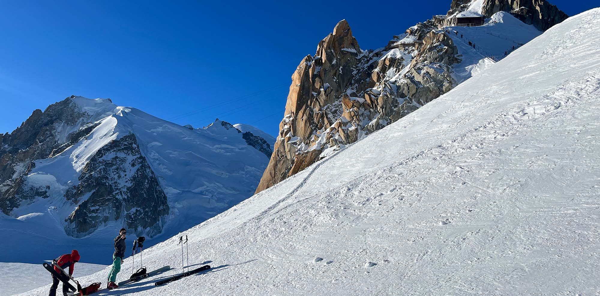 Chamonix's Vallée Blanche ski descent - dismal wilderness