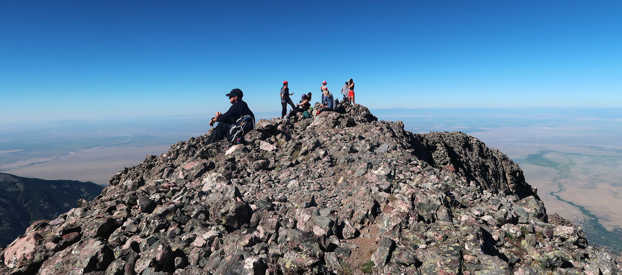Kit Carson Peak and Challenger Point - dismal wilderness