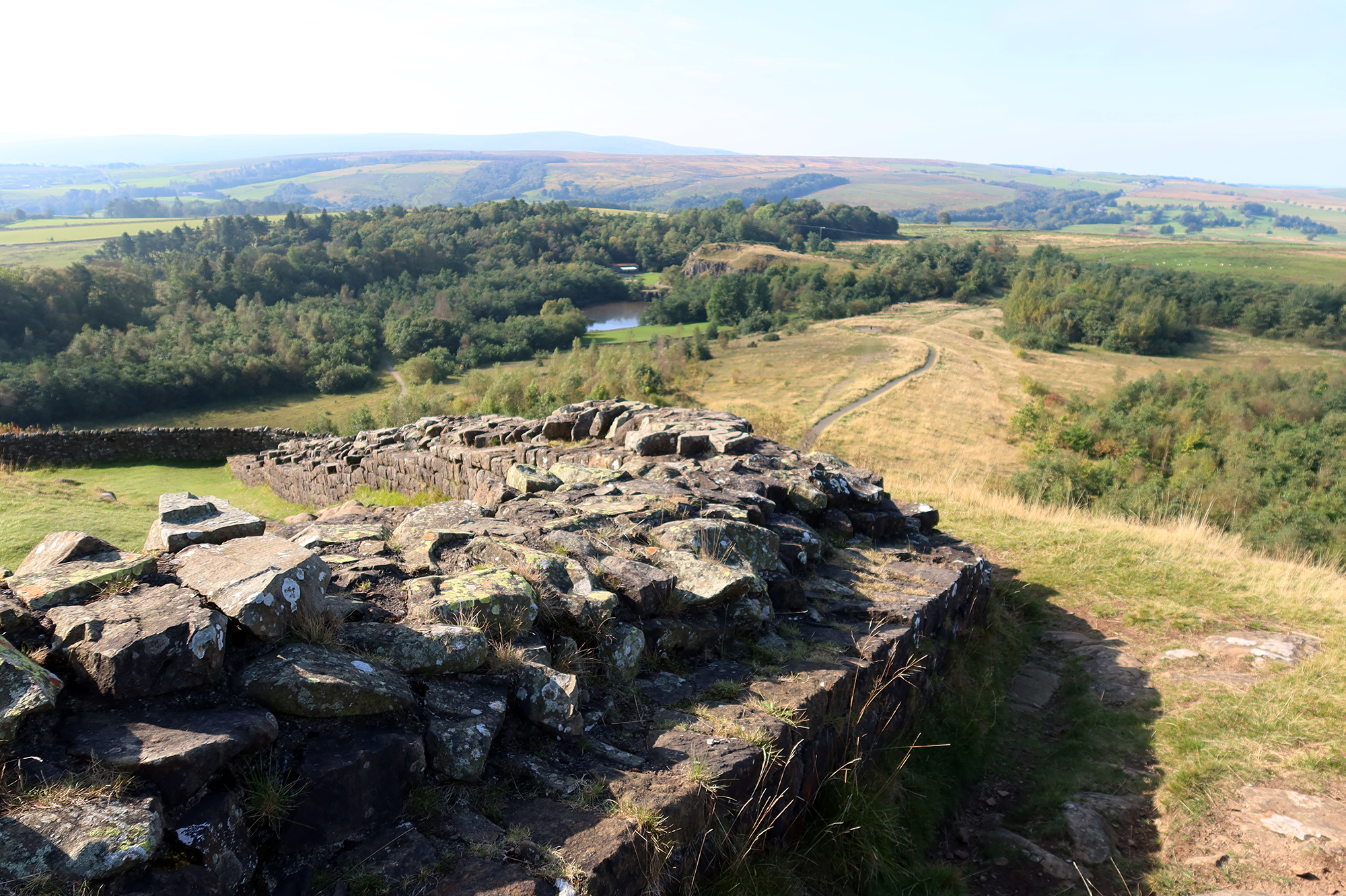 Walltown Crags (Hadrian's Wall) - dismal wilderness