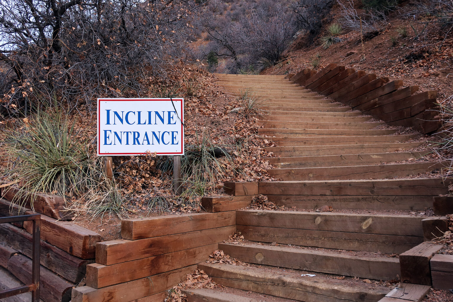 The Manitou Incline and Barr Trail to Barr Camp - dismal wilderness