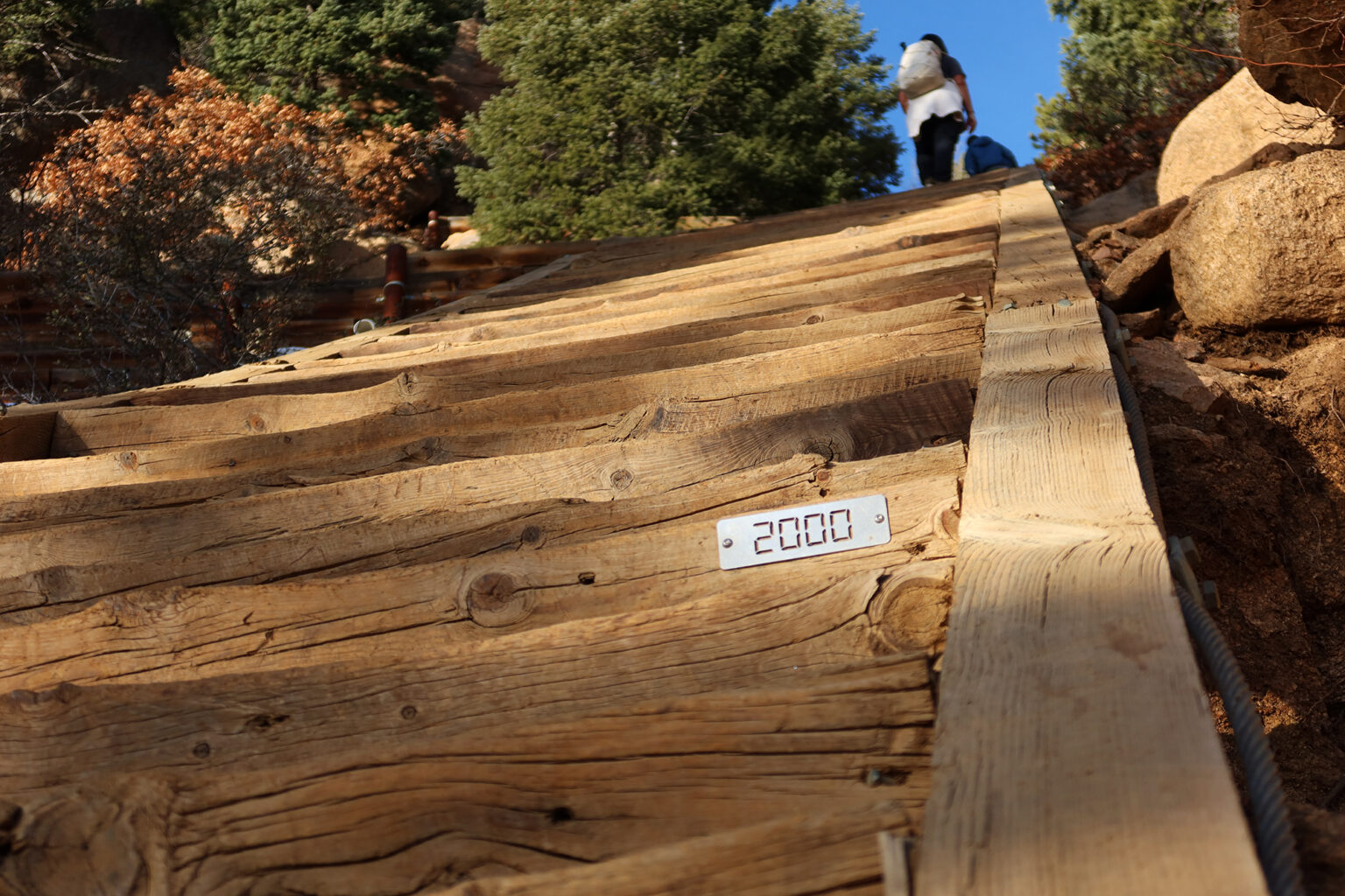 The Manitou Incline and Barr Trail to Barr Camp - dismal wilderness
