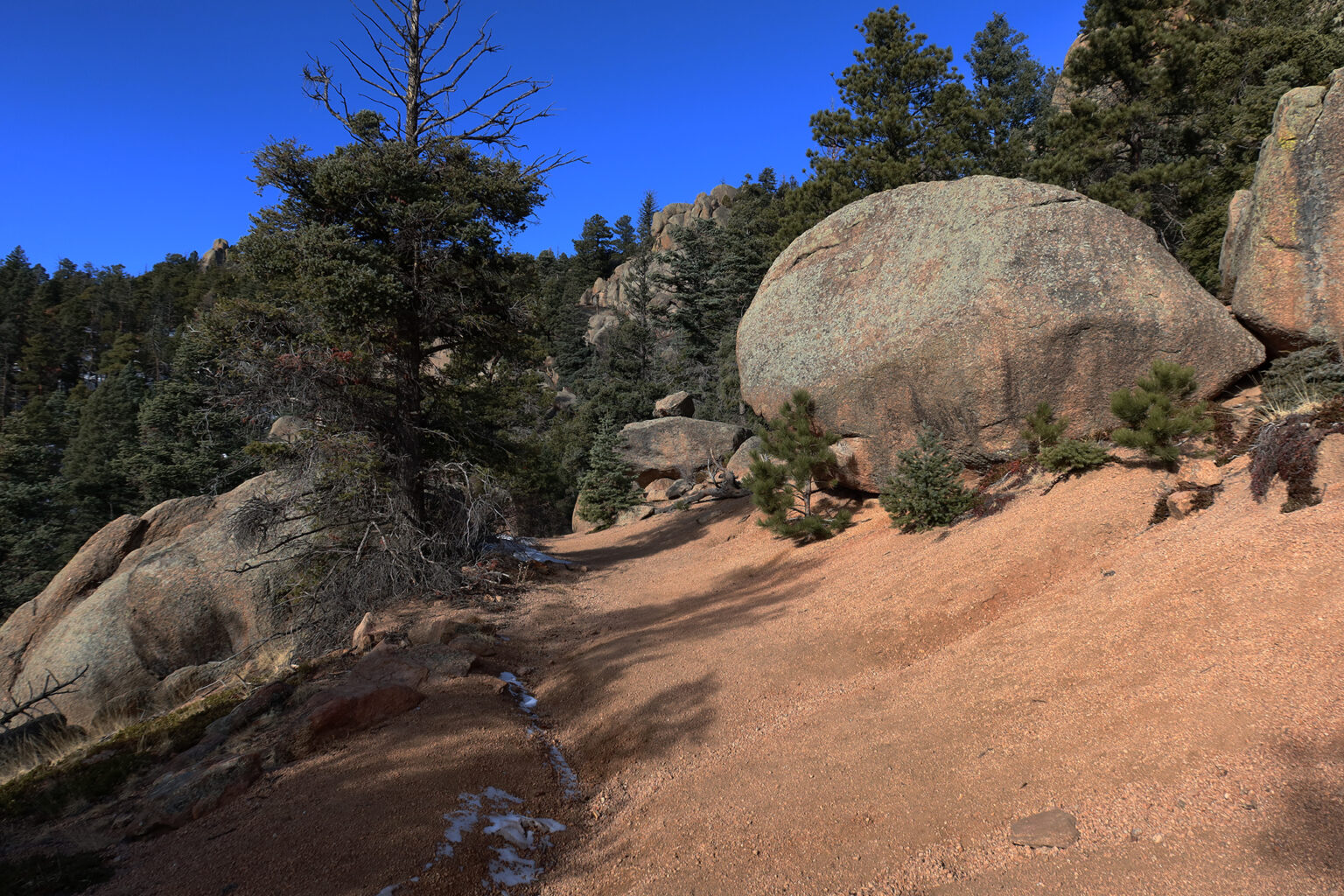 The Manitou Incline and Barr Trail to Barr Camp - dismal wilderness