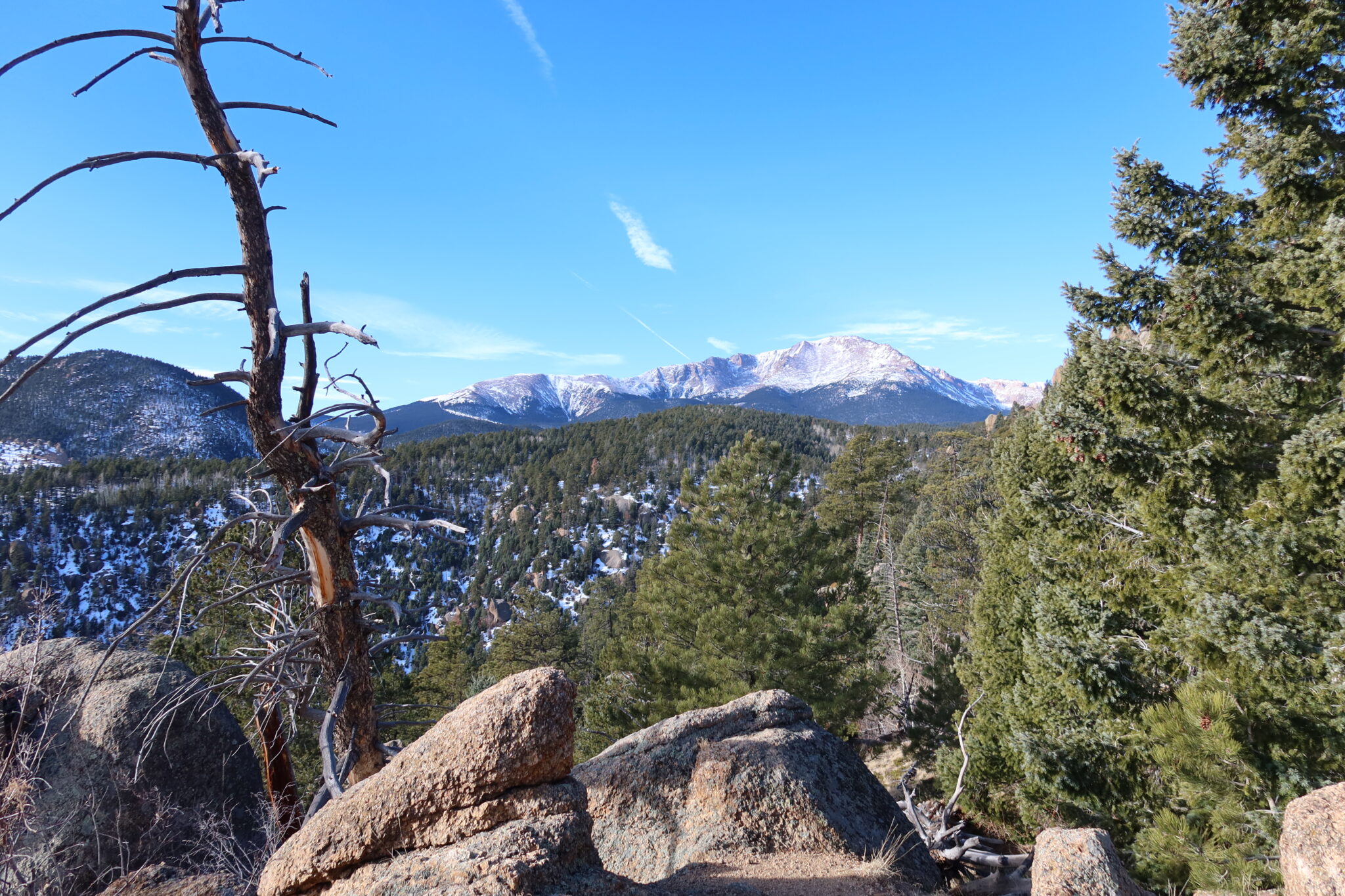 The Manitou Incline and Barr Trail to Barr Camp - dismal wilderness